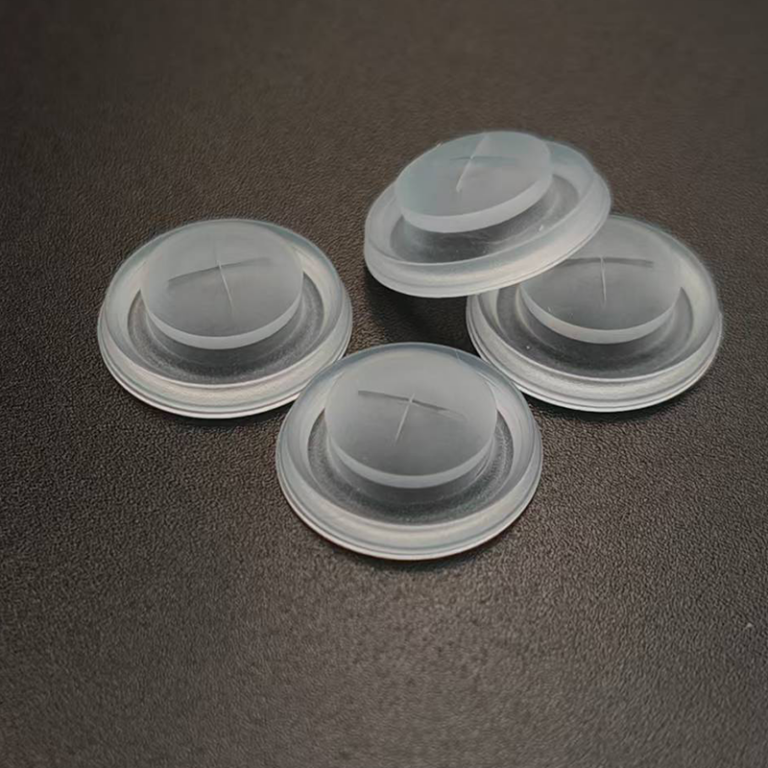 OEM Premium Silicone Rubber Check Valves With Cross Slit For Reliable ...