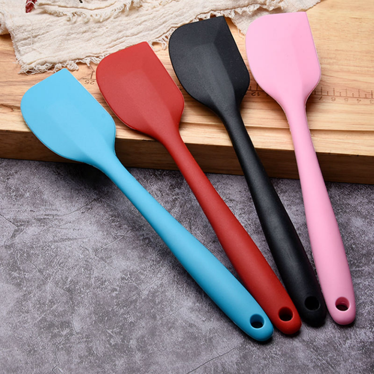 White Label Heat Resistant Food Grade Silicone Baking Mixing Spatulas ...
